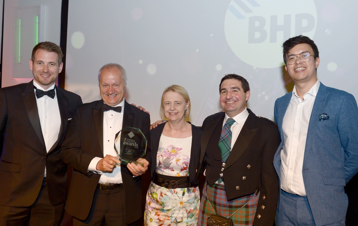 Wins at the double for BHP at regional industry awards - BHP, Chartered ...