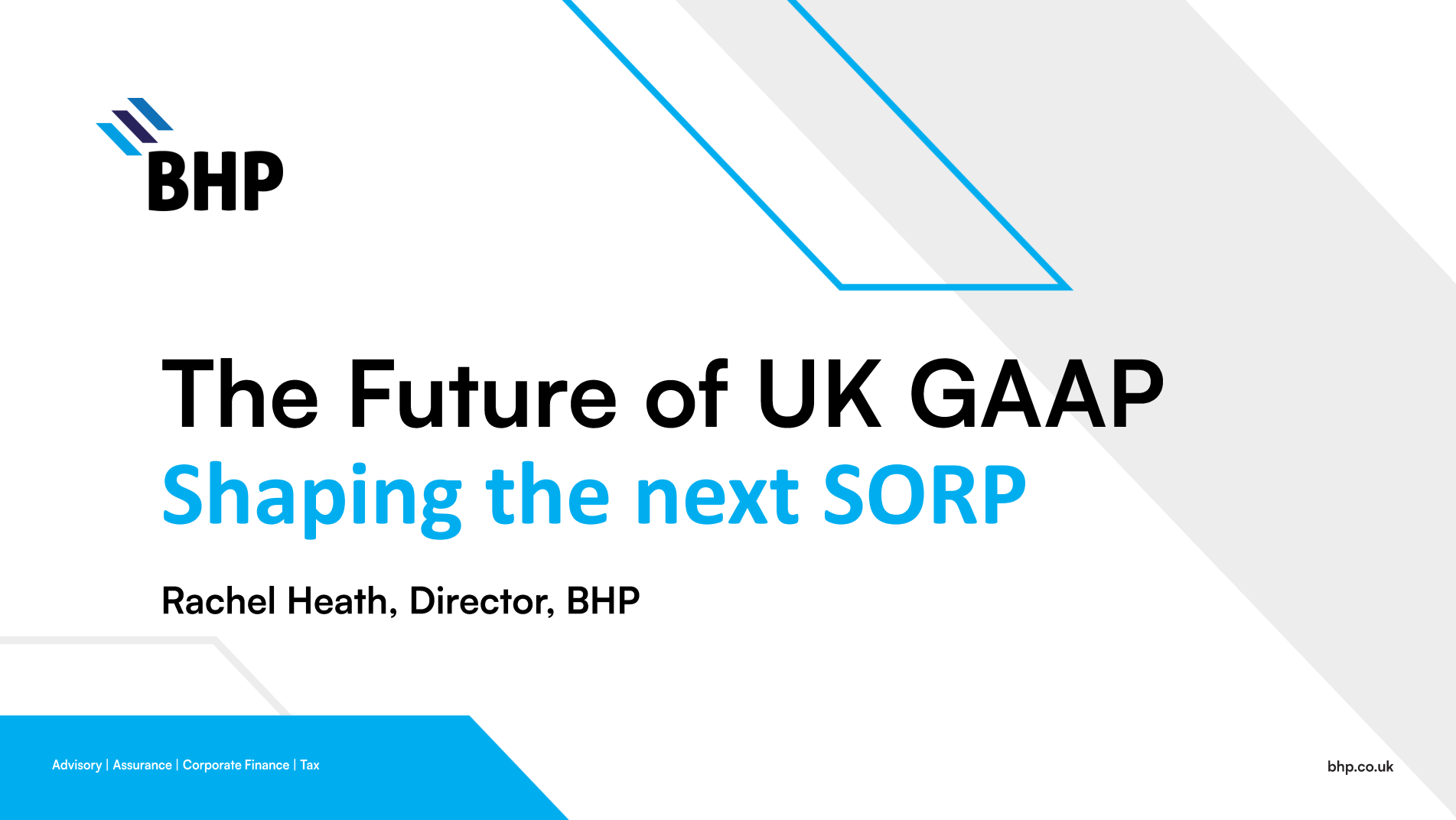 Landing Page - Charity Conference - BHP, Chartered Accountants